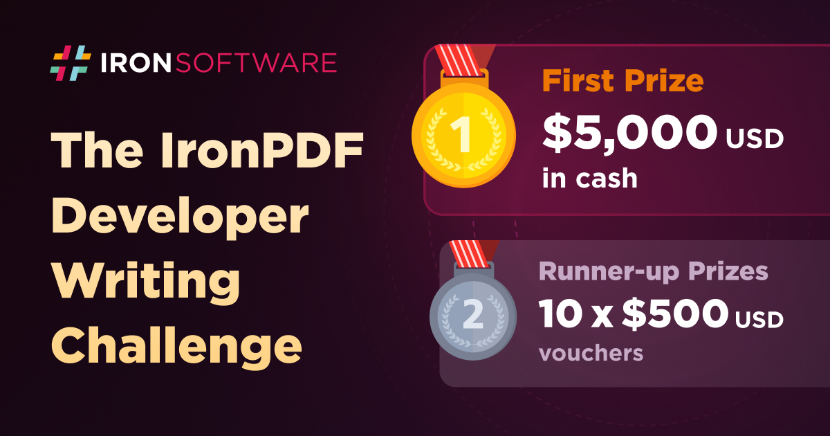 Writing Contest | IronSoftware.com
