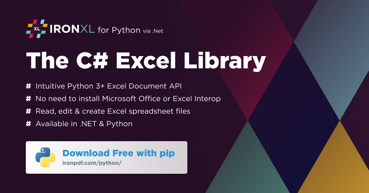 Read Excel File In Python Without Pandas No Interop Needed Read Excel File In Python Without Pandas No Interop Needed